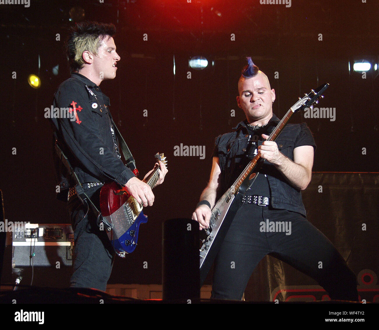 JULY 5: Butch Walker and Marc "Monkeyboy" Daniels perform during the ...