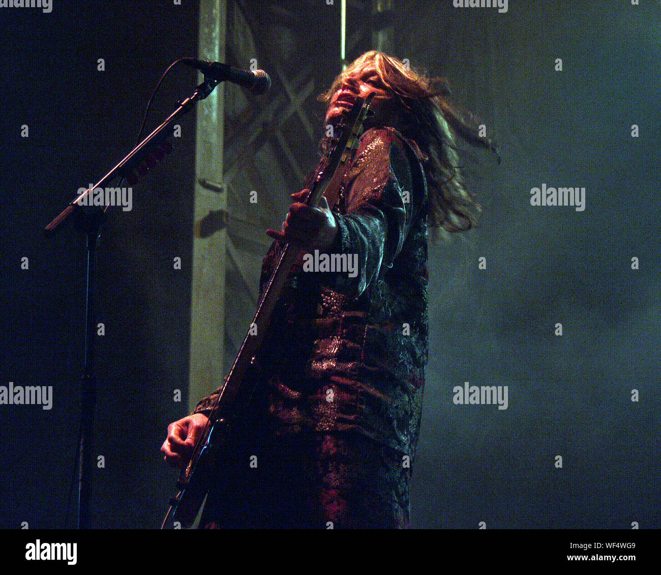 JULY 12: Johnette Napolitano of Concrete Blonde performs during the On ...