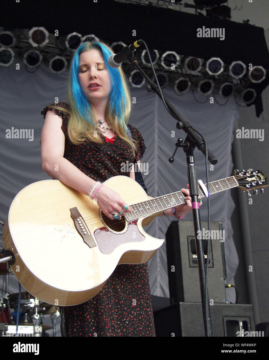 JULY 8: Darcie Miner of the Darcie Miner band performs at Chastain Park ...