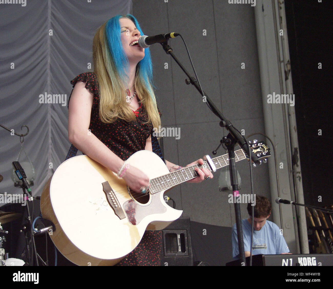 JULY 8: Darcie Miner of the Darcie Miner band performs at Chastain Park ...