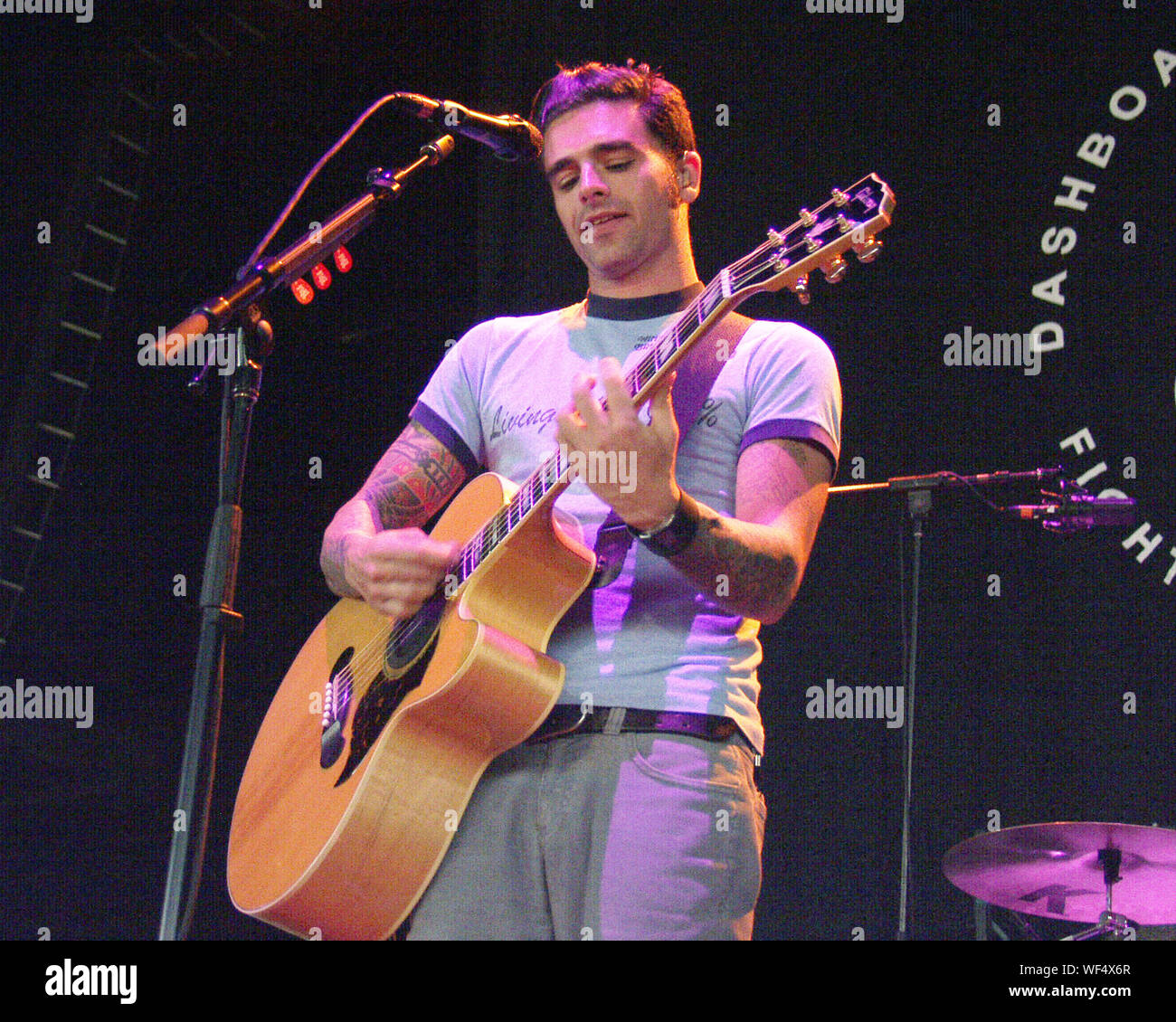 JULY 29: Chris Carrabba of Dashboard Confessional performs at Lakewood ...