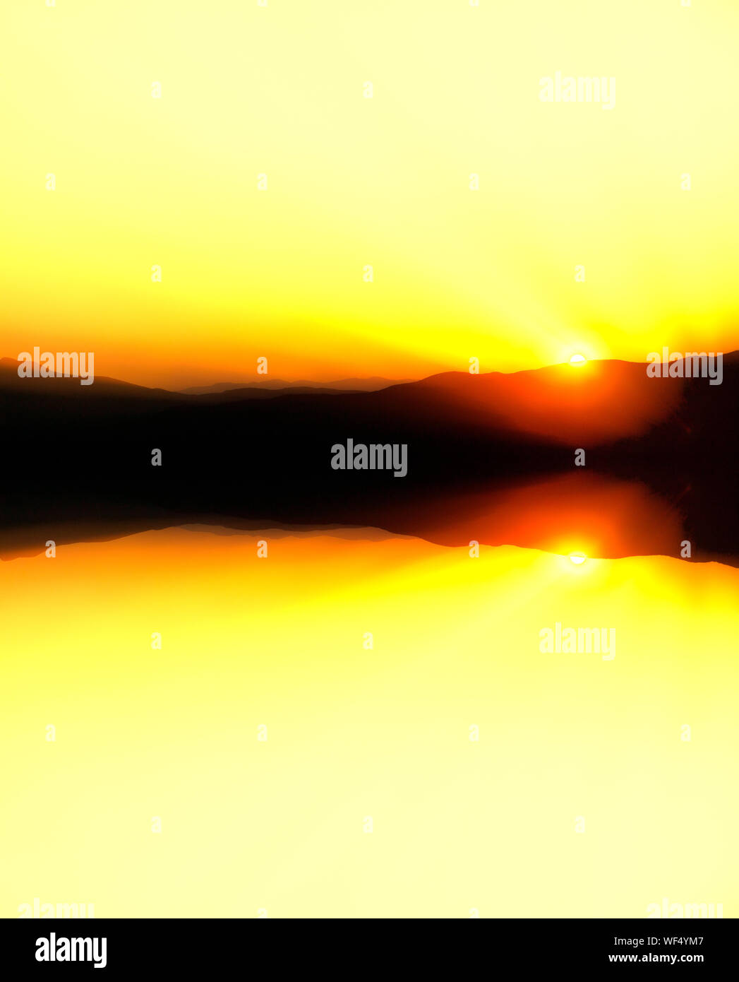 Glorious summer sunset hi-res stock photography and images - Alamy