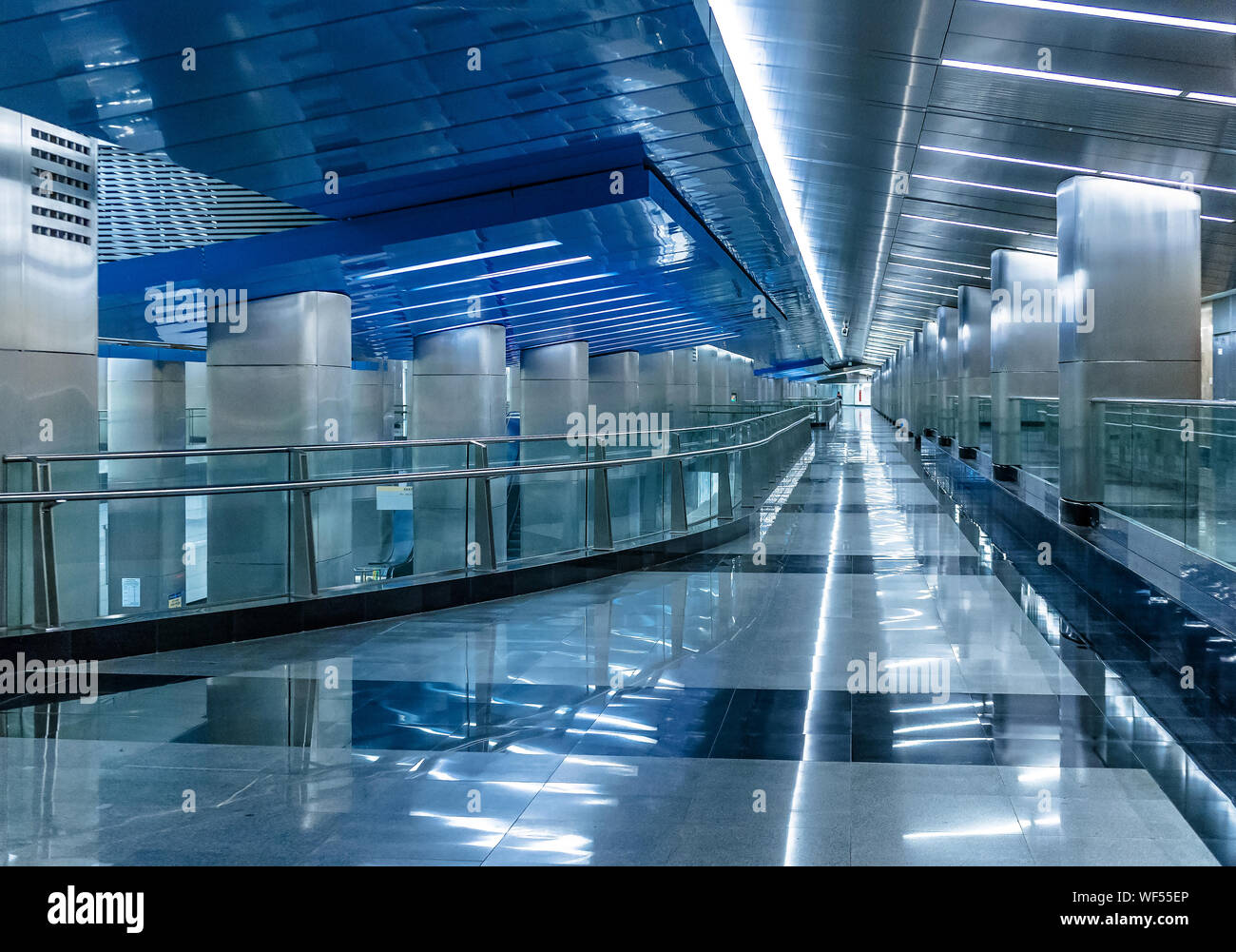 Interior of metro hi-res stock photography and images - Alamy