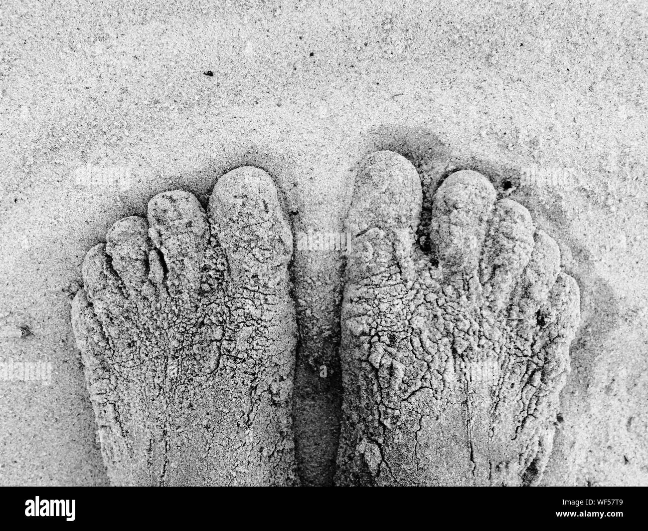 Messy feet Black and White Stock Photos & Images - Alamy