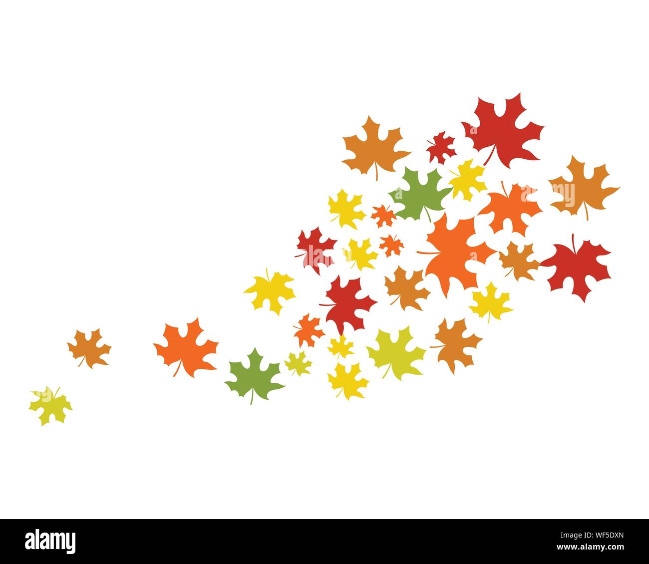 Maple line art vector vectors Stock Vector Images - Alamy