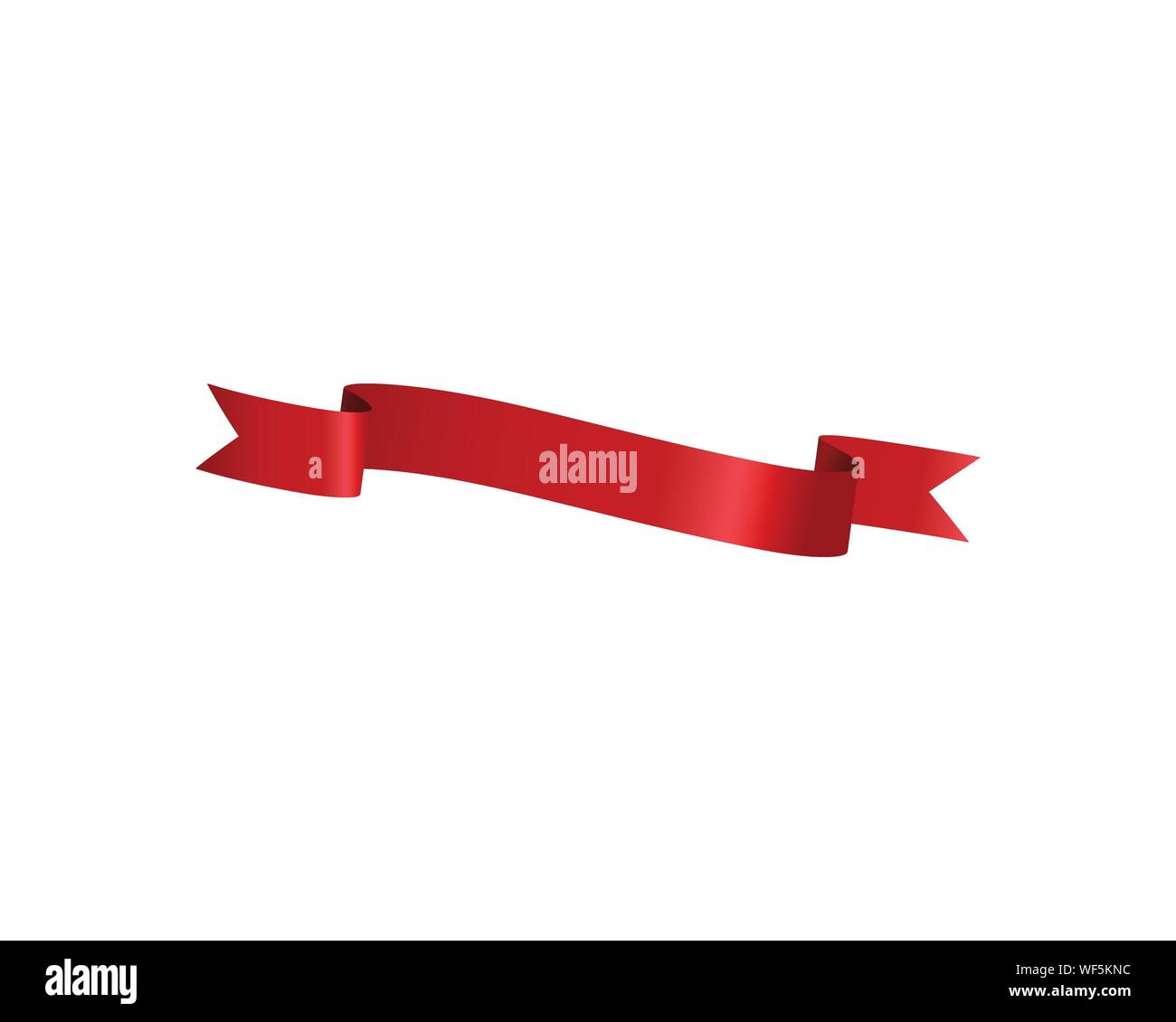 Ribbons vector vectors Cut Out Stock Images & Pictures - Alamy