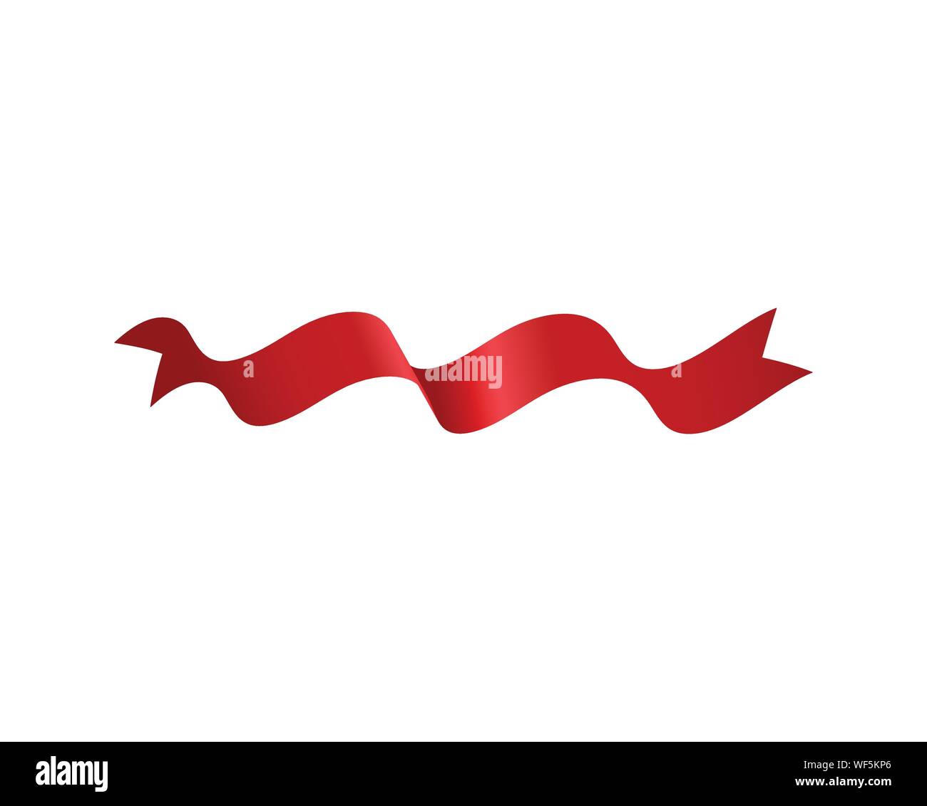 Red ribbon Vector illustration design Stock Vector Image & Art - Alamy