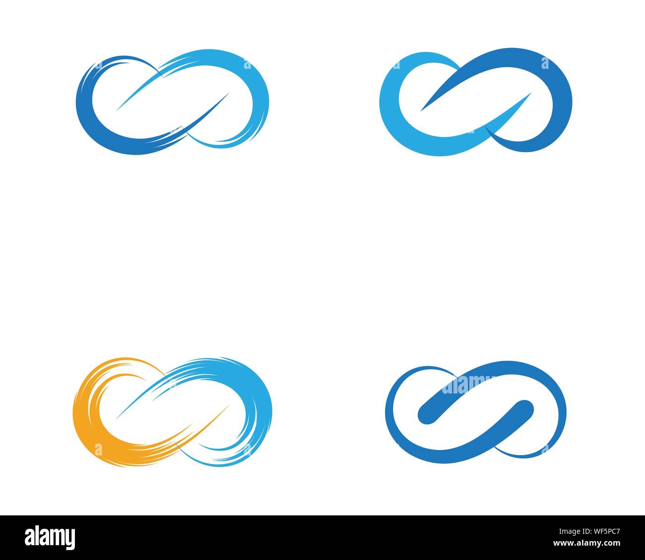 Infinity Design Vector icon illustration Logo template design Stock ...