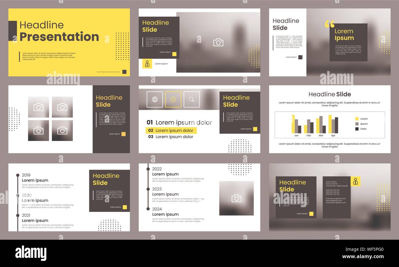 Power point slide Stock Vector Images - Alamy