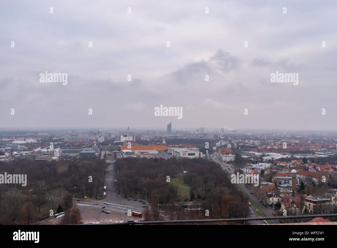 Panorama tower leipzig aerial hi-res stock photography and images - Alamy