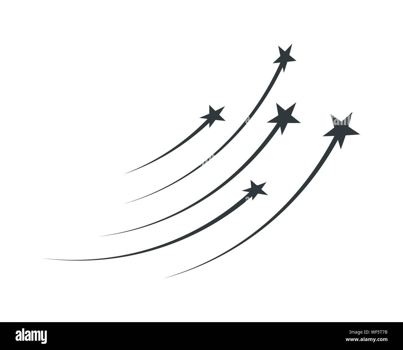 The stars design Black and White Stock Photos & Images - Alamy