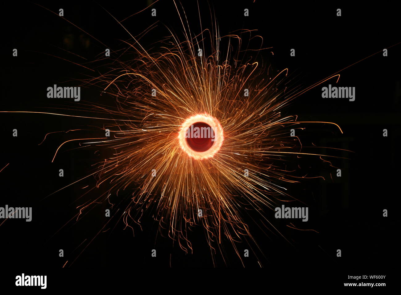 Wire Chakkar Over Black Background Stock Photo - Alamy