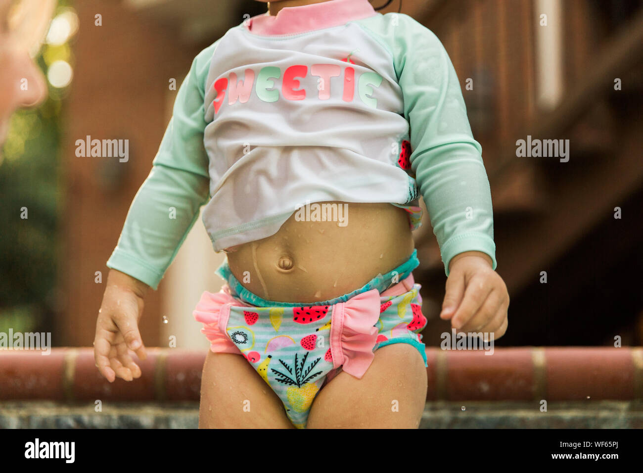 Child wet hi-res stock photography and images - Alamy