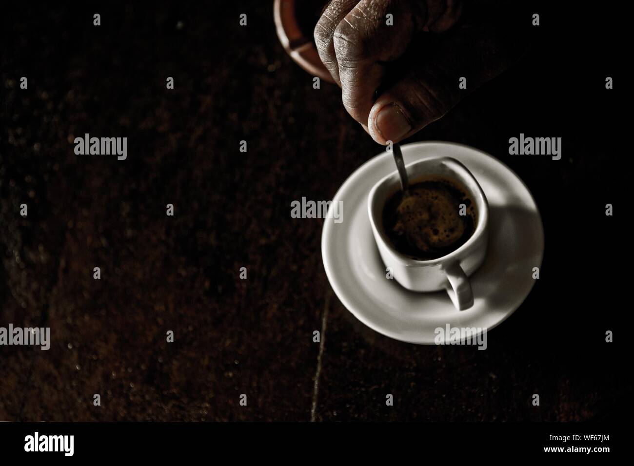 Hand stirring hi-res stock photography and images - Alamy