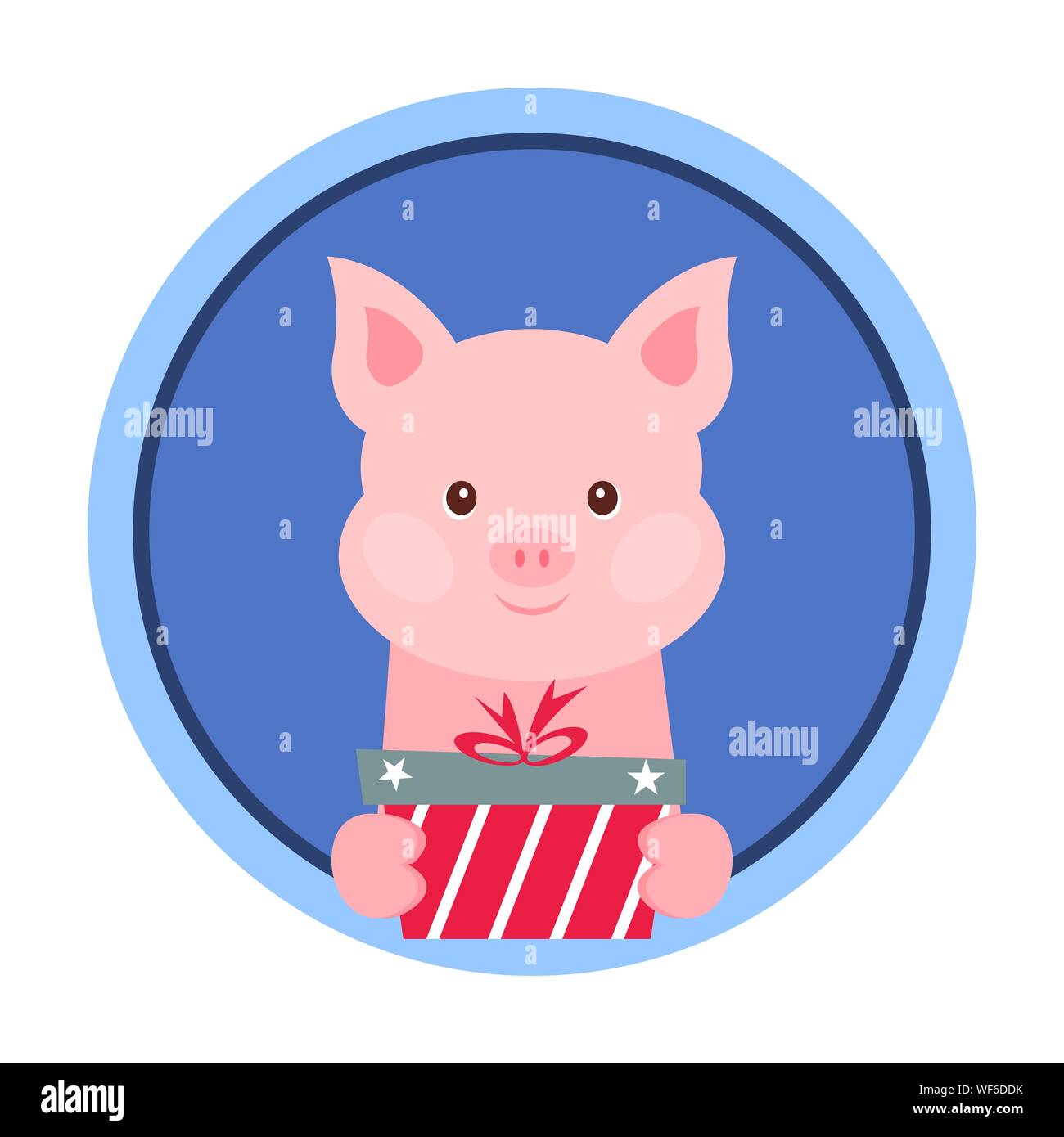 Cartoon pig face hi-res stock photography and images - Alamy