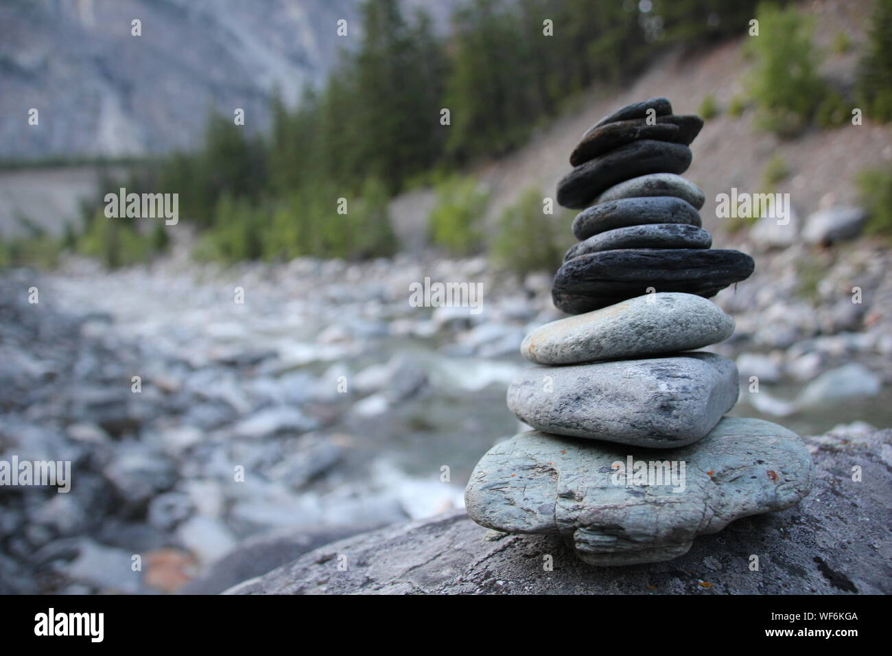 Pebbles in stream hi-res stock photography and images - Alamy