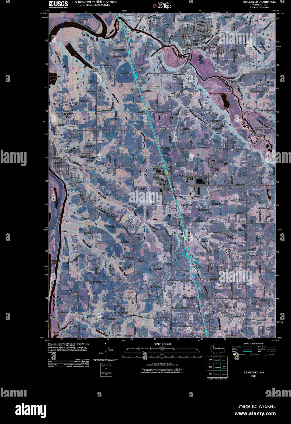 Ridgefield map hi-res stock photography and images - Alamy