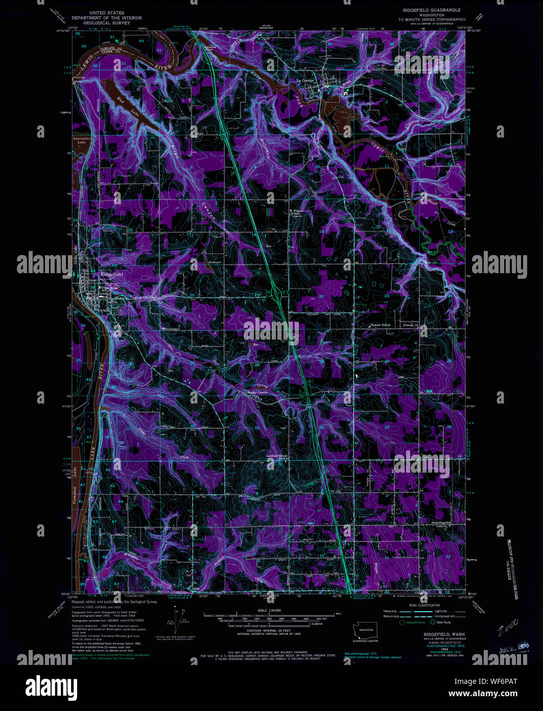 Ridgefield map hi-res stock photography and images - Alamy