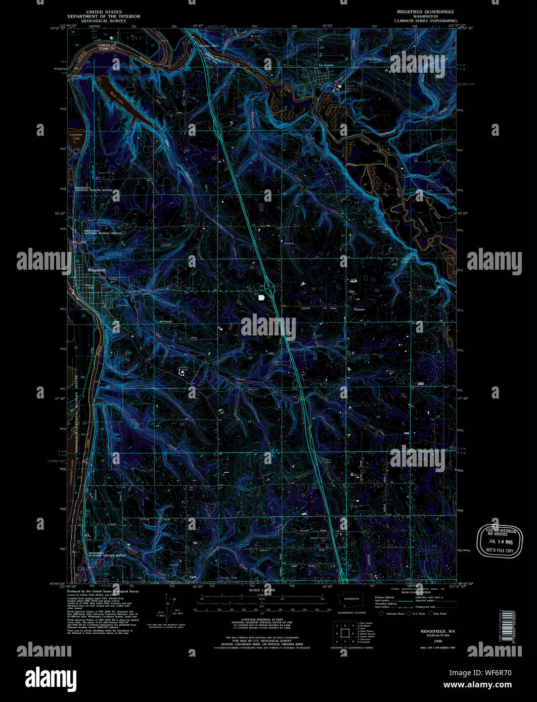 Ridgefield map hi-res stock photography and images - Alamy