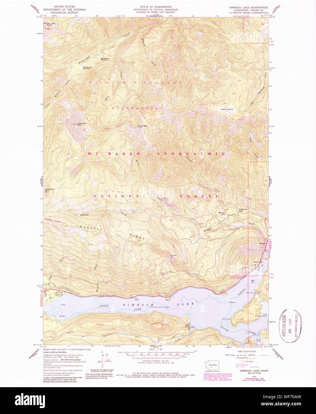 Rimrock lake washington hi-res stock photography and images - Alamy