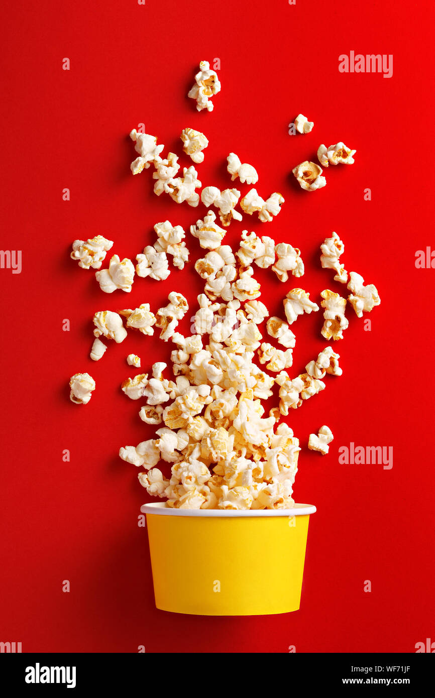 Popcorn spilling hi-res stock photography and images - Alamy