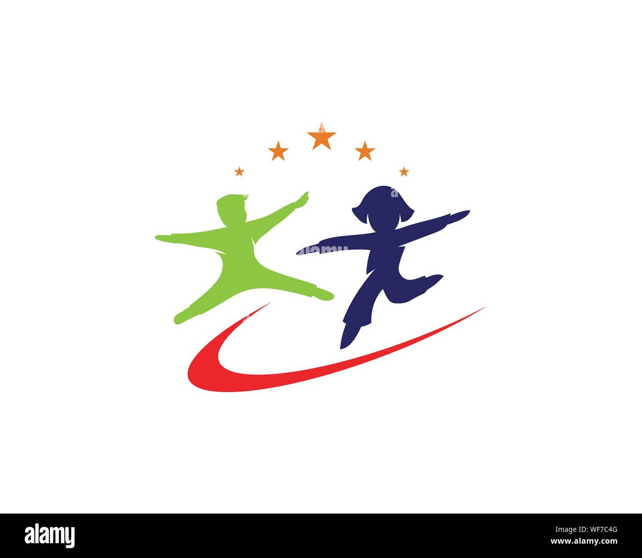 kids concept vector illustration icon design Stock Vector Image & Art ...