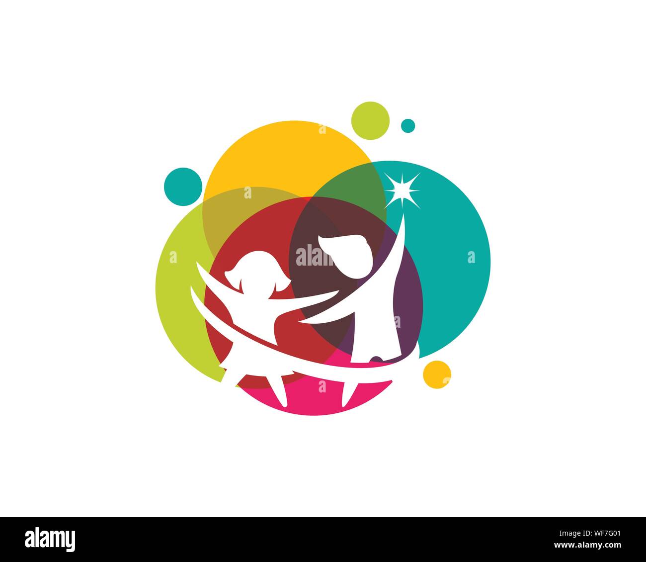 kids concept vector illustration icon design Stock Vector Image & Art ...