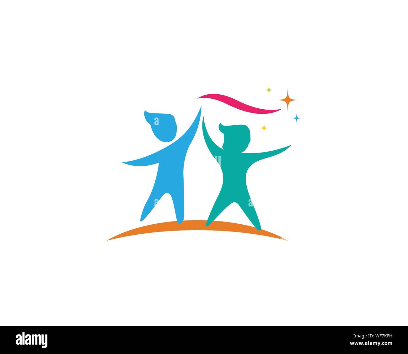 kids concept vector illustration icon design Stock Vector Image & Art ...