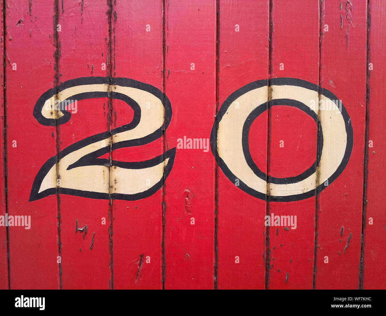 Graffiti on wood wall hi-res stock photography and images - Alamy