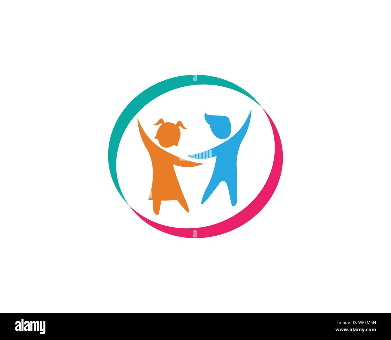 kids concept vector illustration icon design Stock Vector Image & Art ...
