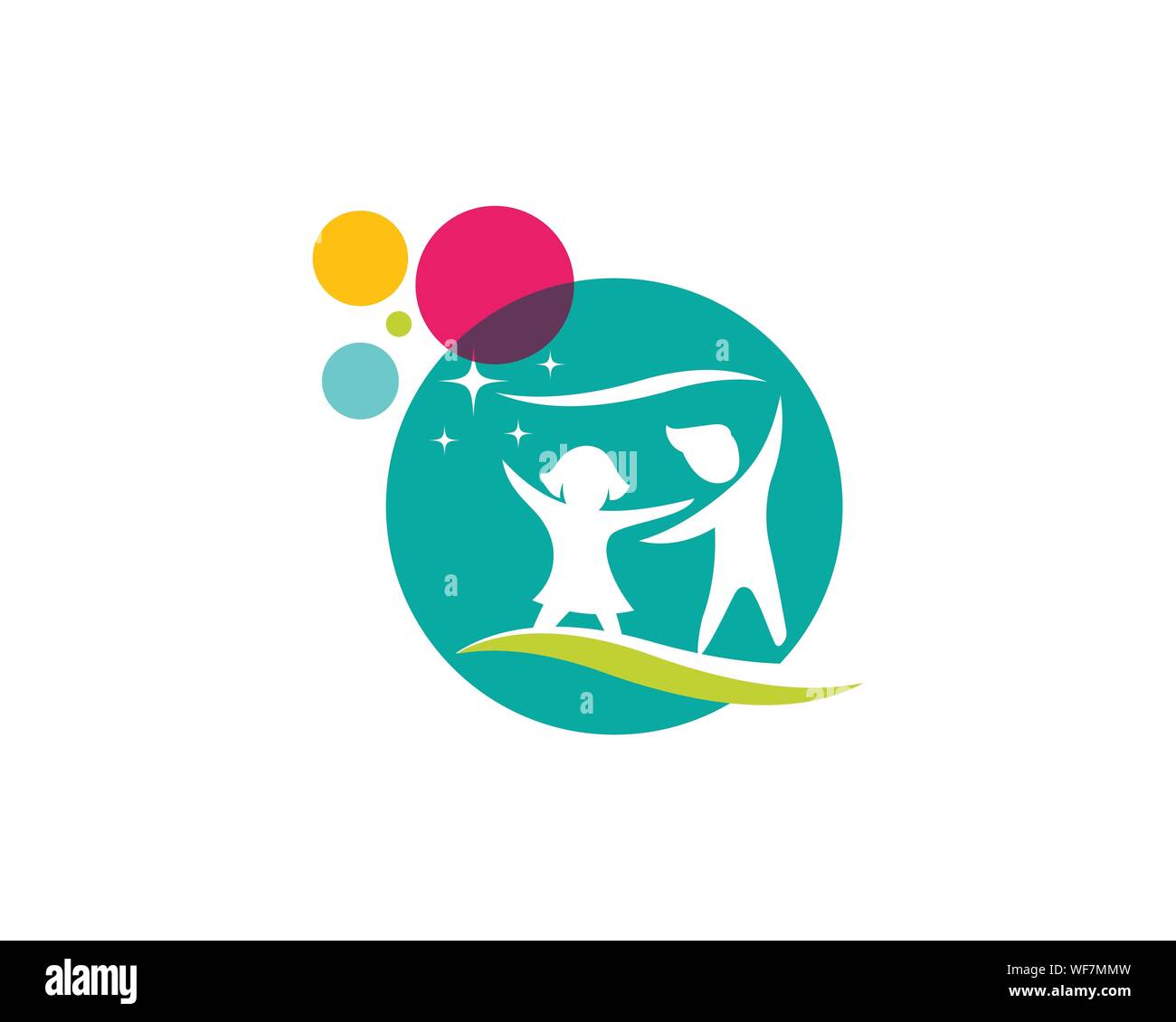 kids concept vector illustration icon design Stock Vector Image & Art ...