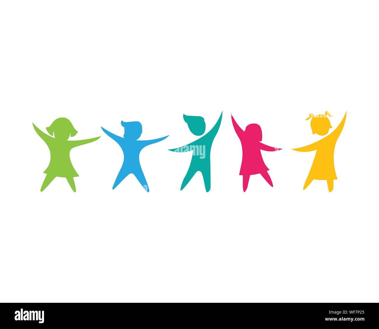 kids concept vector illustration icon design Stock Vector Image & Art ...