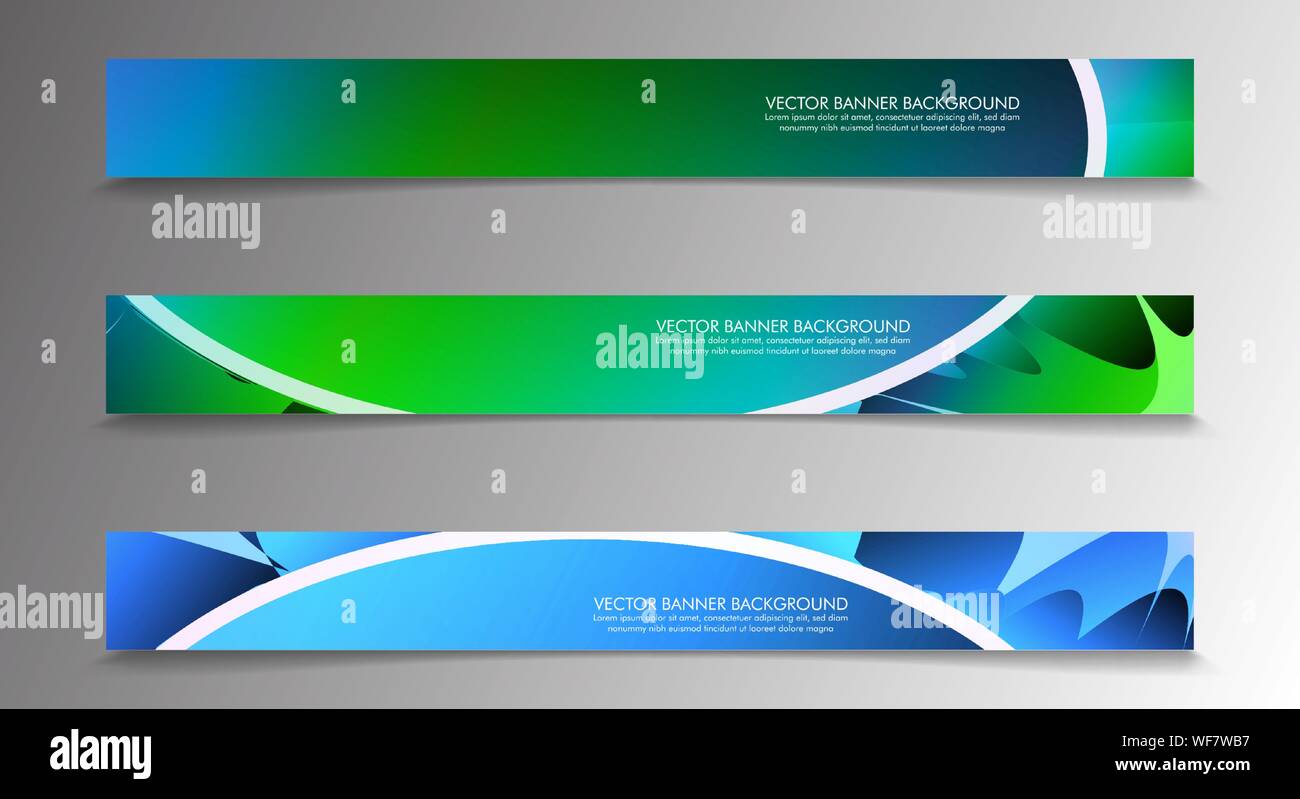 Set banner background with multicolor composition . vector design ...