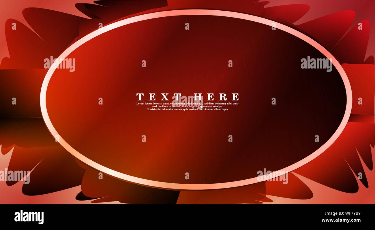 Oval vector frames are ready for your design background Stock Vector ...