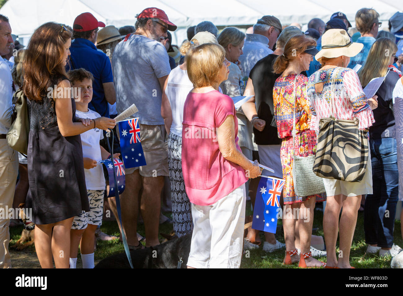 Australia Day celebrations in Sydney Stock Photo - Alamy