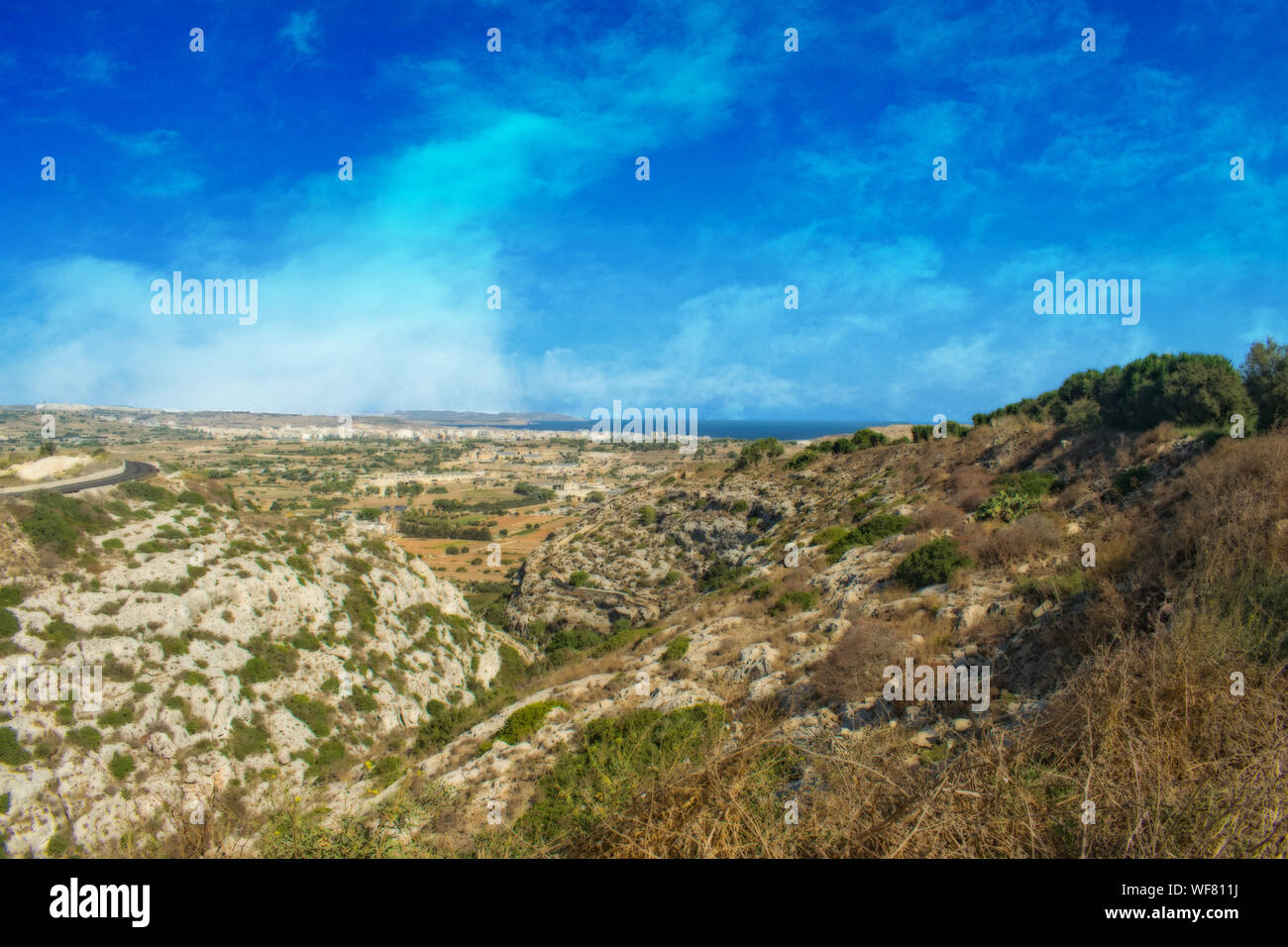 Malta valleys hi-res stock photography and images - Alamy