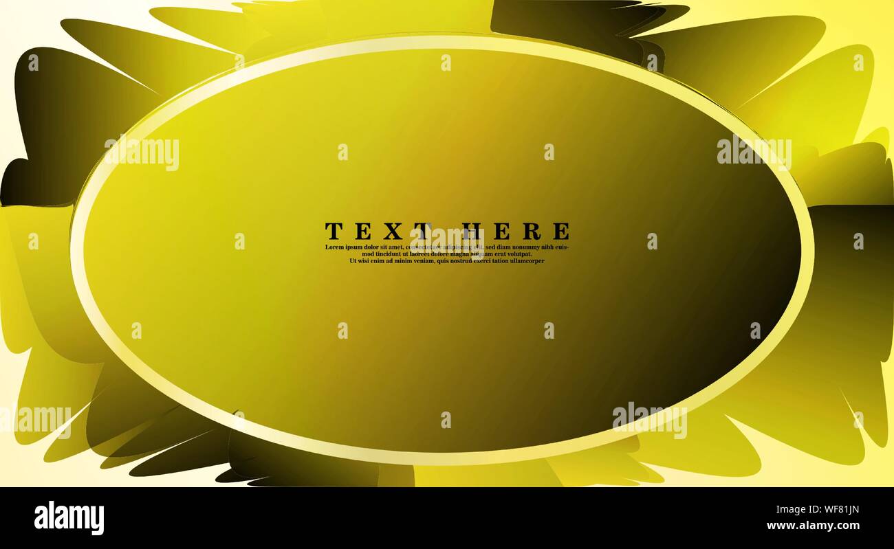 Oval vector frames are ready for your design background Stock Vector ...