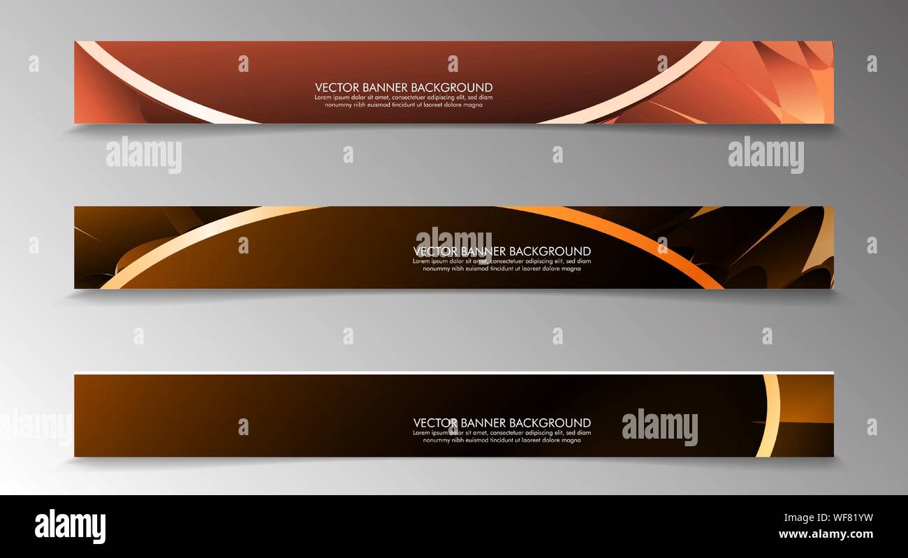 Set banner background with multicolor composition . vector design ...