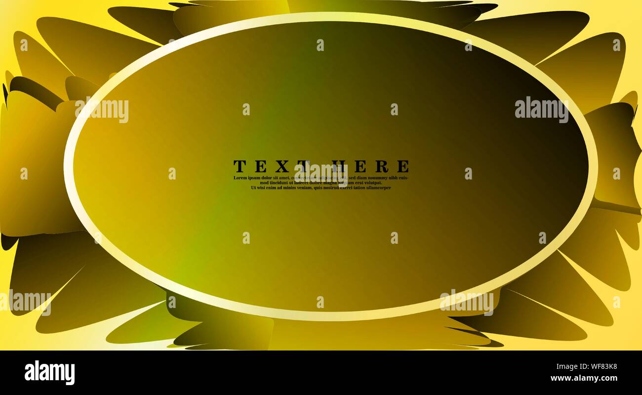 Oval vector frames are ready for your design background Stock Vector ...