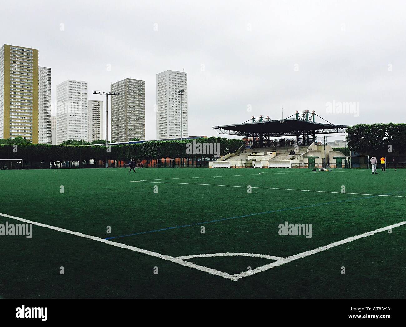 Football buildings buildings hi-res stock photography and images - Alamy
