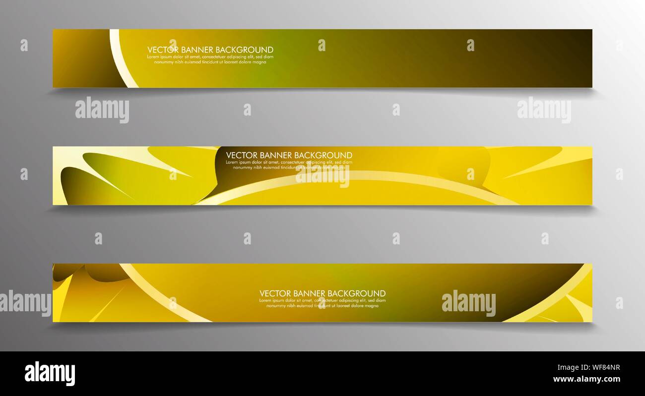 Set banner background with multicolor composition . vector design ...