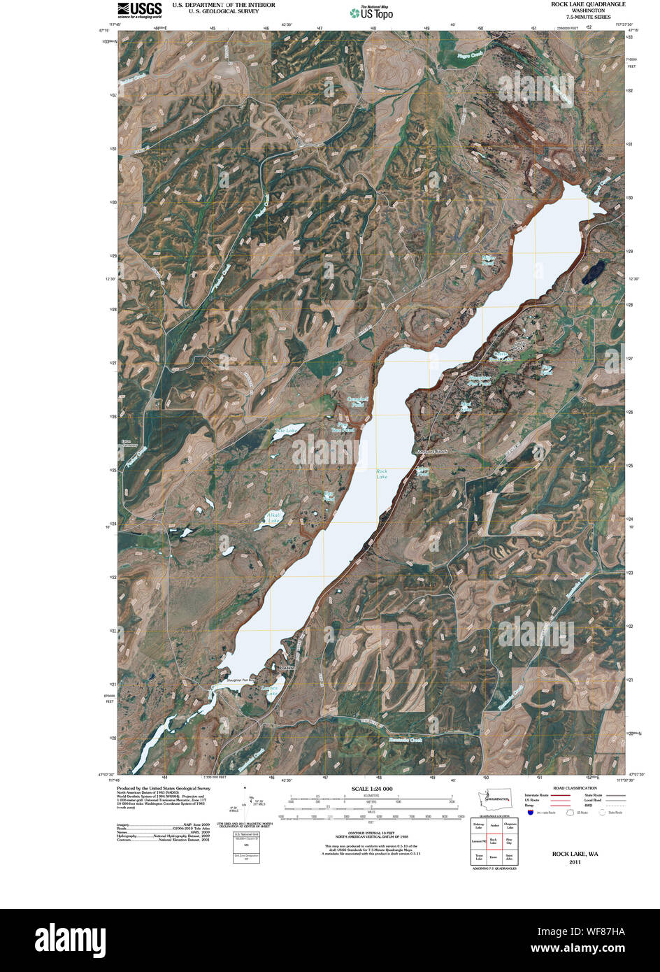 Rock lake map Cut Out Stock Images & Pictures - Alamy