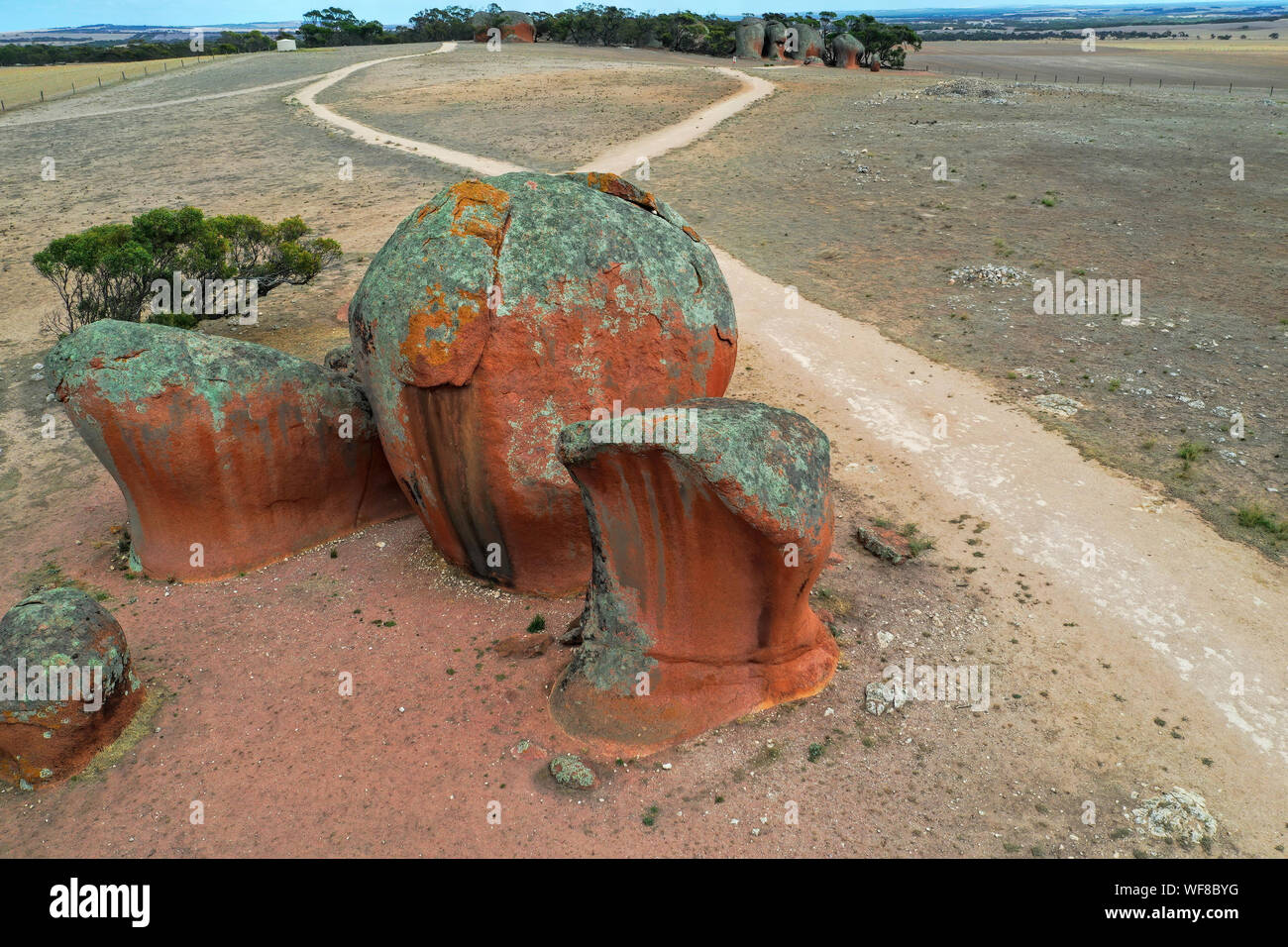 Murphys Haystack in South Australia, now an ancient natural monument ...