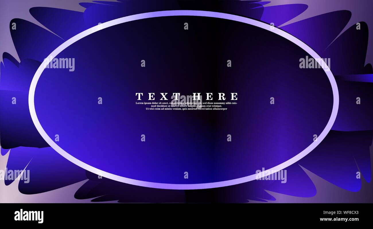 Oval vector frames are ready for your design background Stock Vector ...