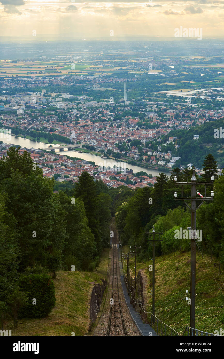 Heidelberg mountain railway hi-res stock photography and images - Alamy
