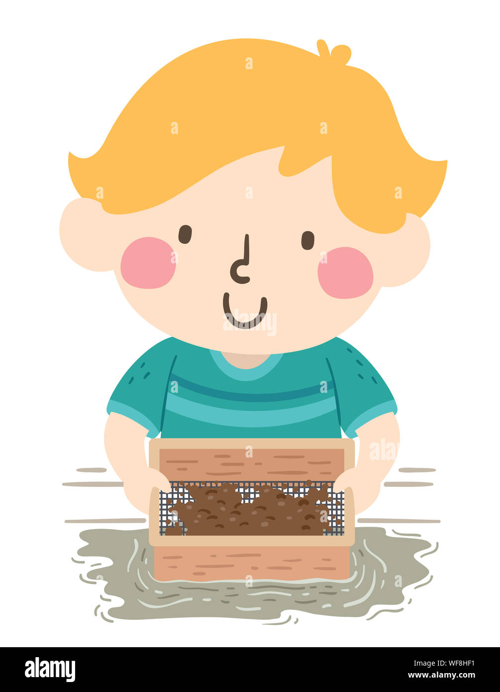 Sieving Clipart Of Children