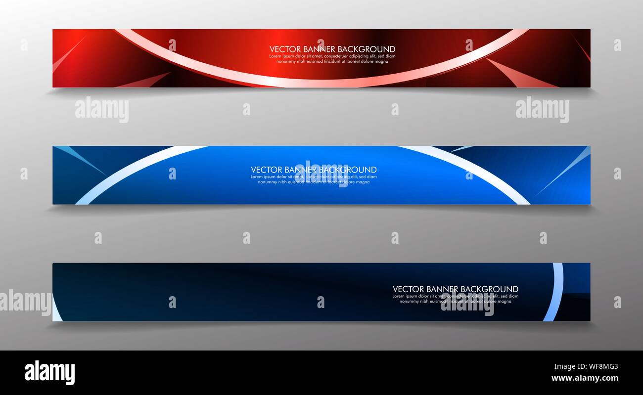 Set banner background with multicolor composition . vector design ...