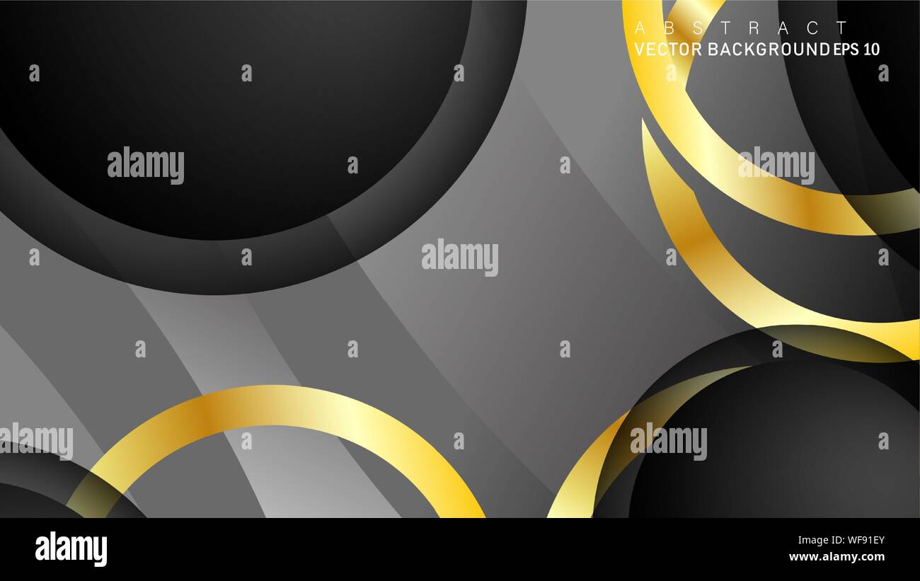 Vector background design that overlaps with gold ring color gradients ...