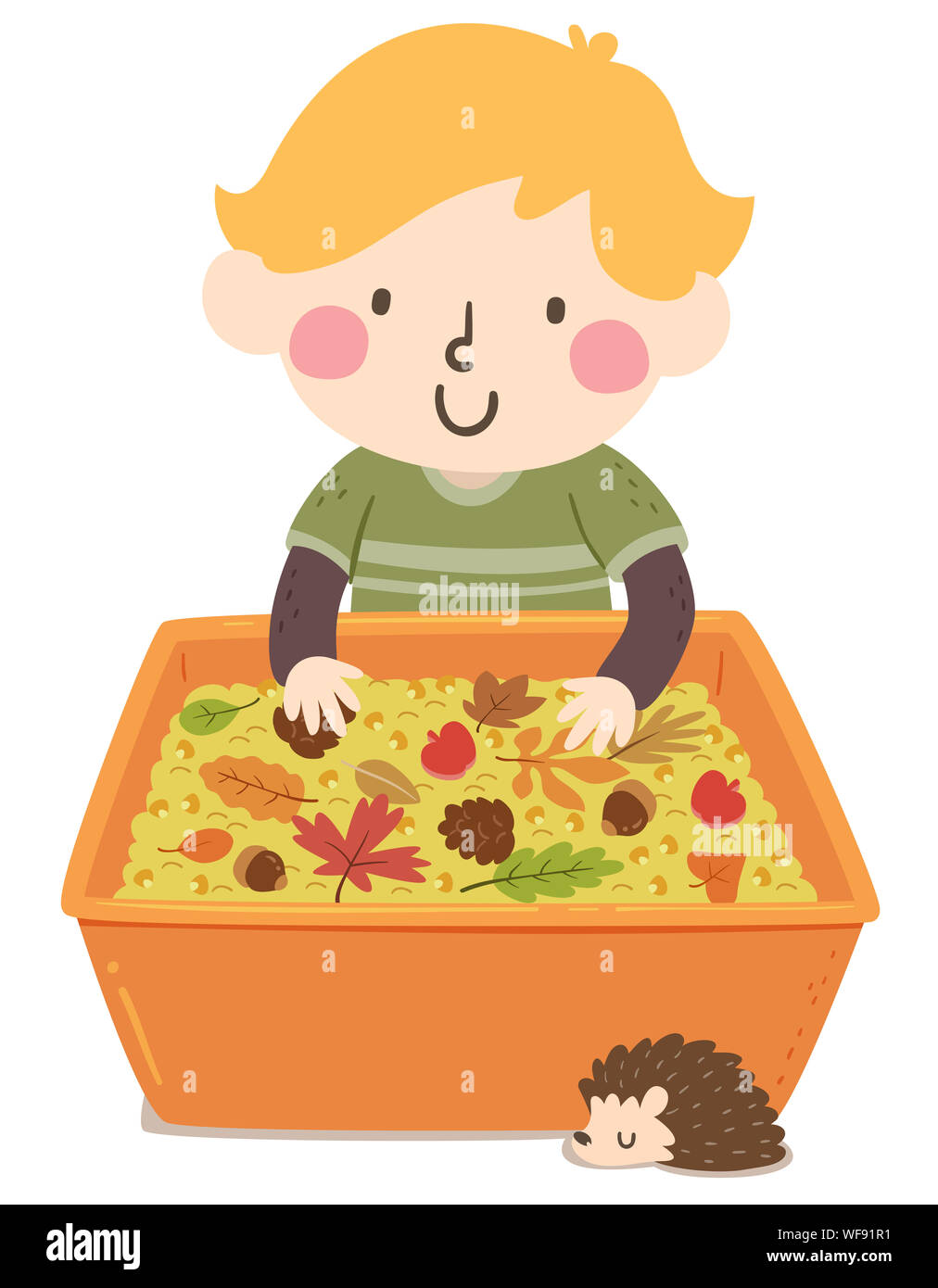 Sensory Bin Clip Art