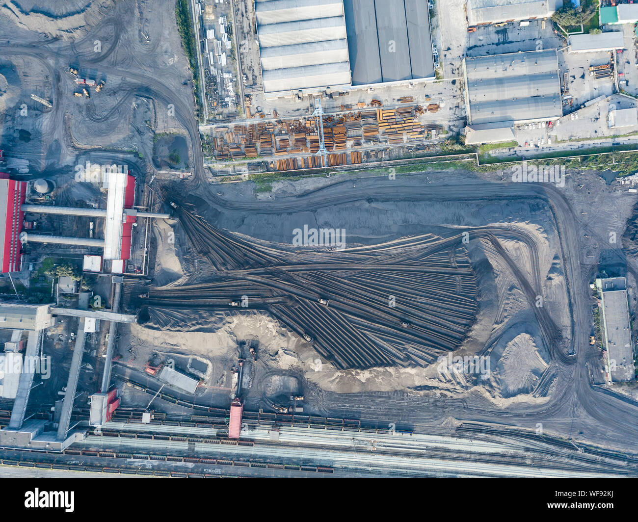 Coal mines aerial view hi-res stock photography and images - Alamy